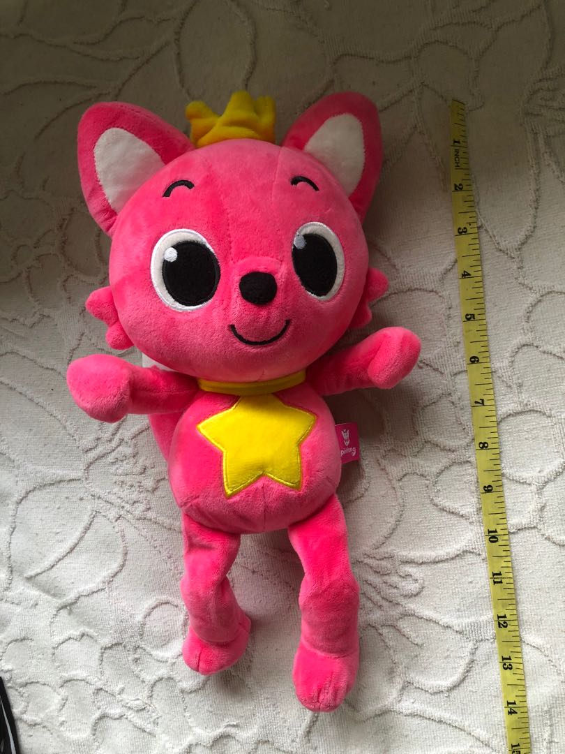 PinkFong Pink Fox, Hobbies & Toys, Toys & Games on Carousell