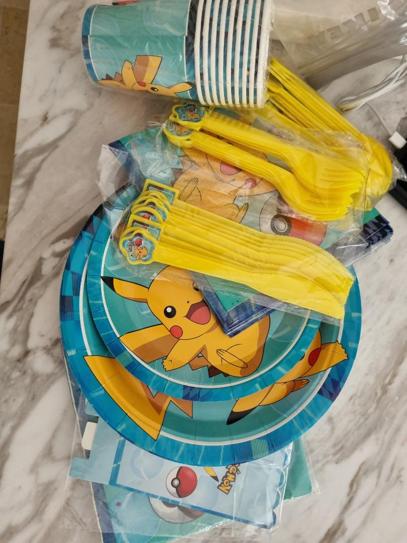 Pokemon party plates, Hobbies & Toys, Stationery & Craft, Occasions ...