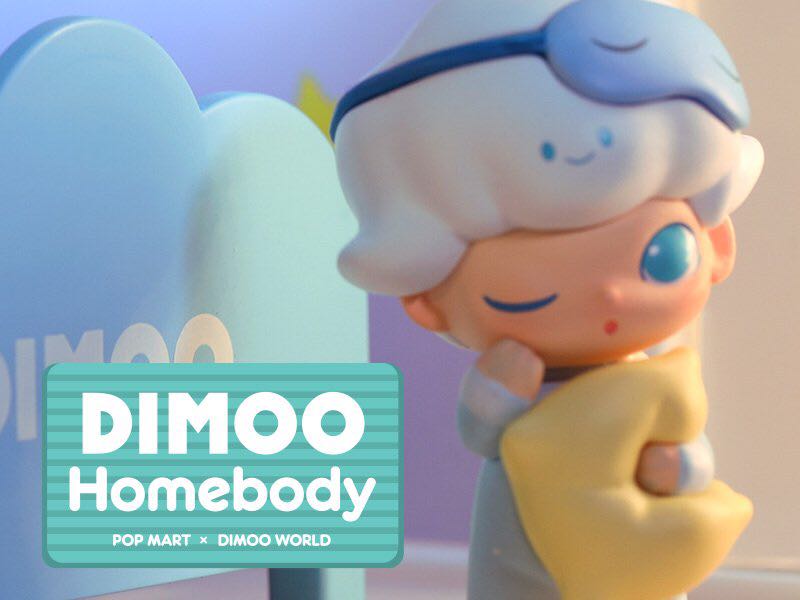 pop mart dimoo homebody series drowsy look, Hobbies & Toys, Toys ...