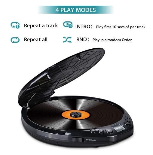 Portable CD Player HiFi Classic Personal CD Discma, Gueray with ...