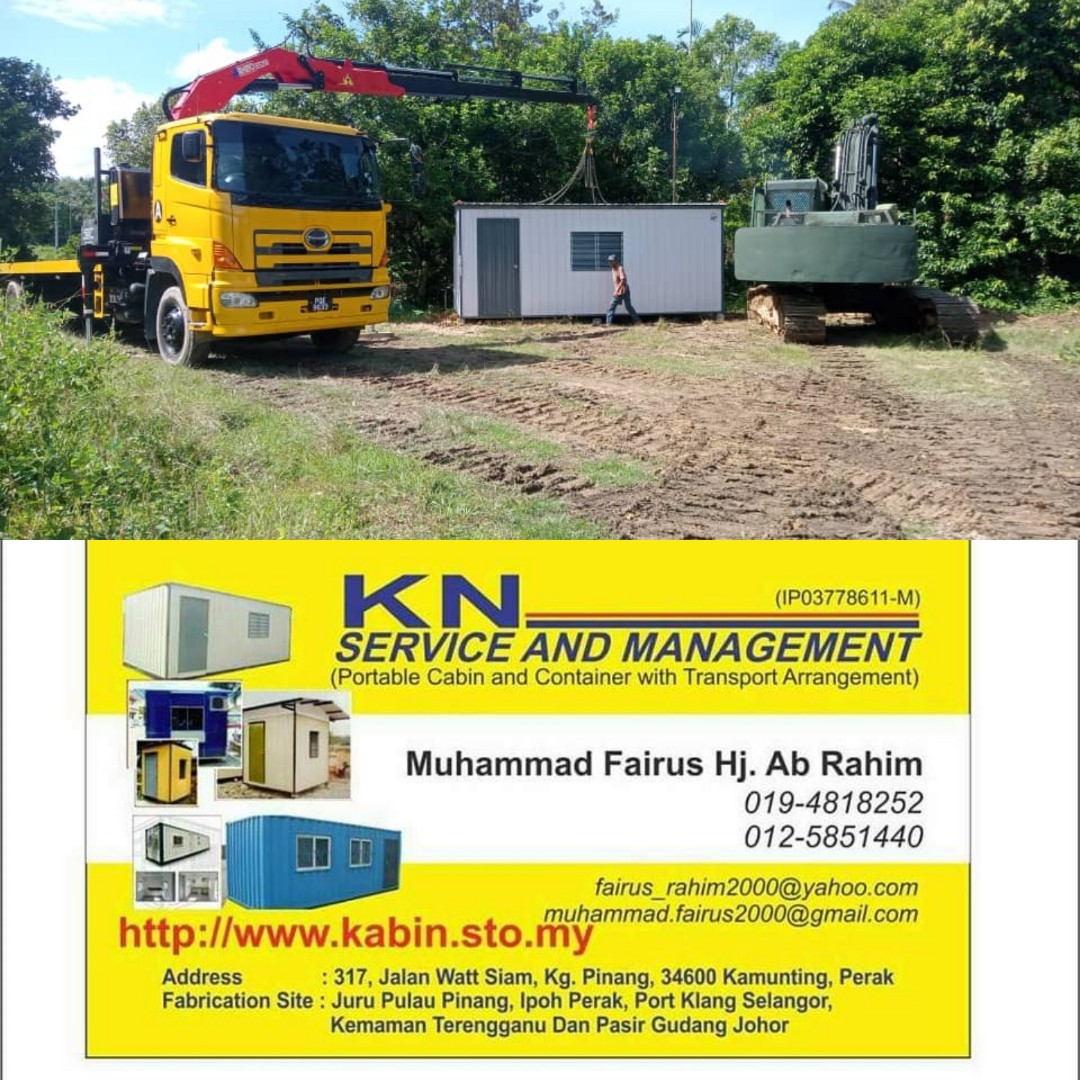 Portable Custom Made Cabin Container Kabin Kontena, Services, Others on ...
