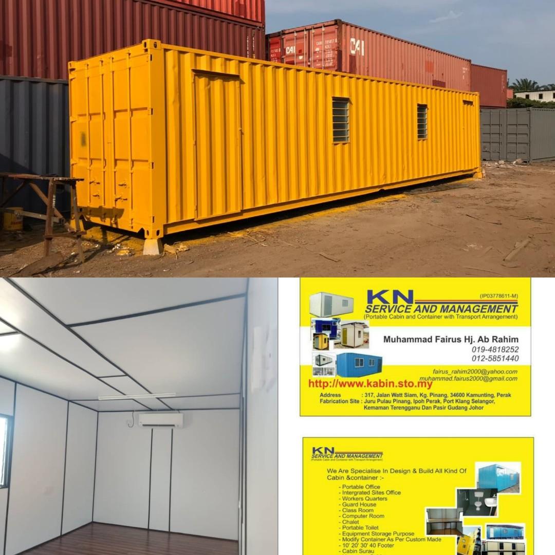 Portable Custom Made Cabin Container Kabin Kontena, Services, Others on ...
