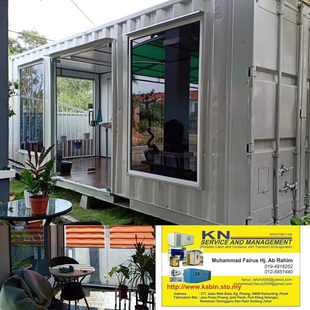 Portable Custom Made Cabin Container Kabin Kontena, Services, Others on ...