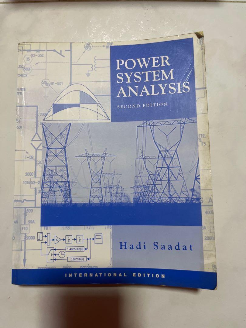 Power System Analysis ( Second edition), Hobbies & Toys, Books & Magazines, Textbooks on Carousell