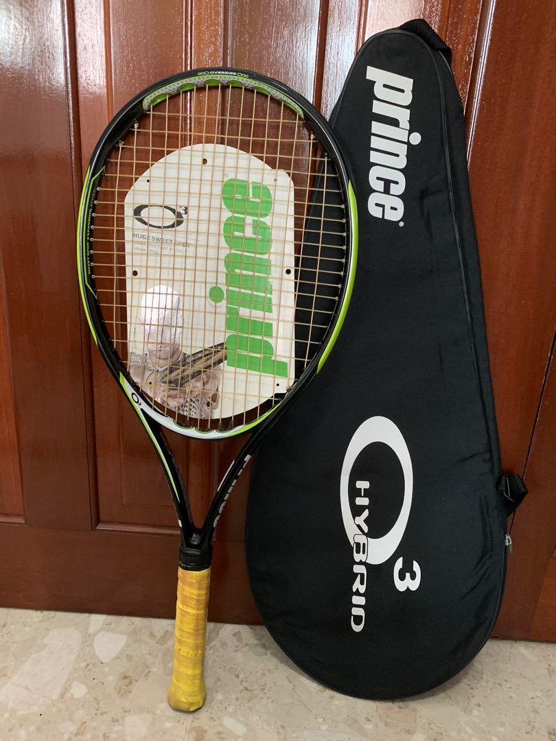 Prince O3 tennis racket, Sports Equipment, Sports & Games, Racket ...