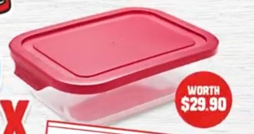Pyrex lunch box storage glass with lid, TV & Home Appliances, Other ...
