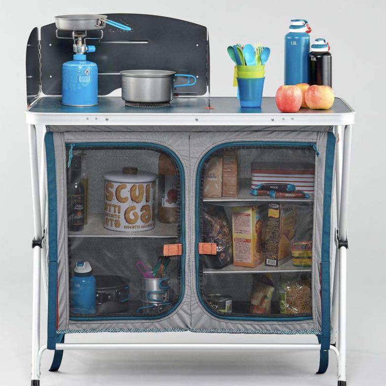 Quechua Folding Kitchen Cabinet (New), Sports Equipment, Hiking ...