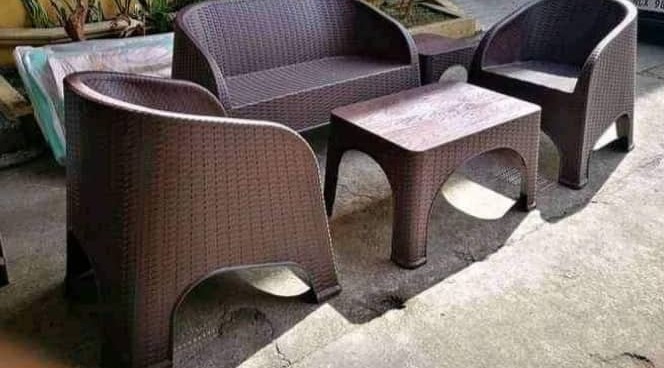 RATTAN SALA SET, Furniture & Home Living, Office Furniture & Fixtures ...