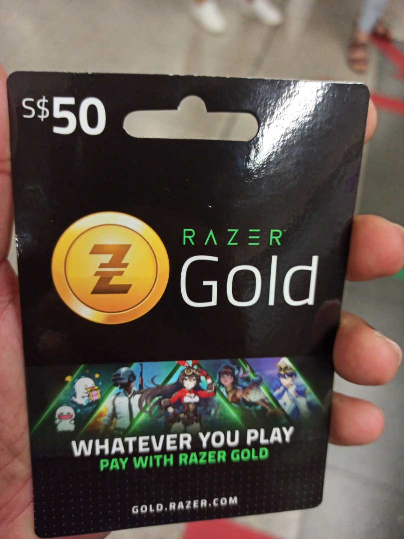razer gold cards, Video Gaming, Gaming Accessories, Game Gift Cards ...