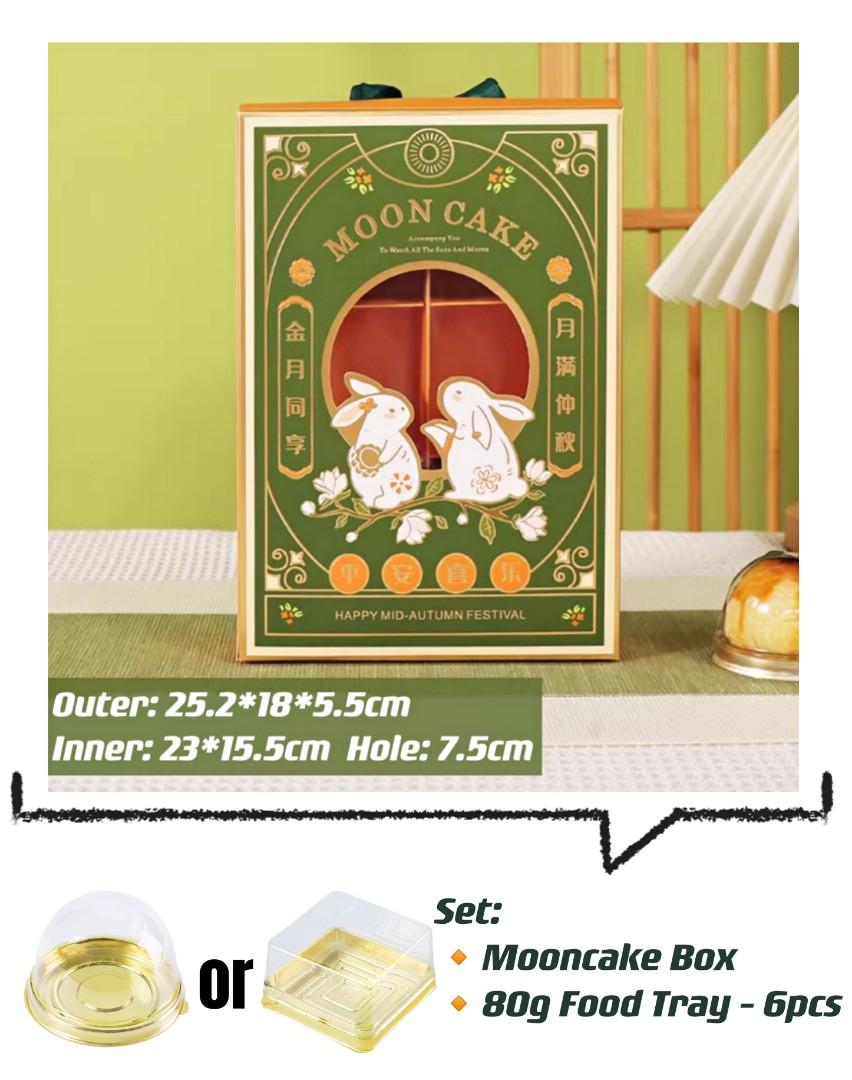 Ready Stock ~ Mooncake Box Packaging Mooncake Gift Box Mooncake Food ...