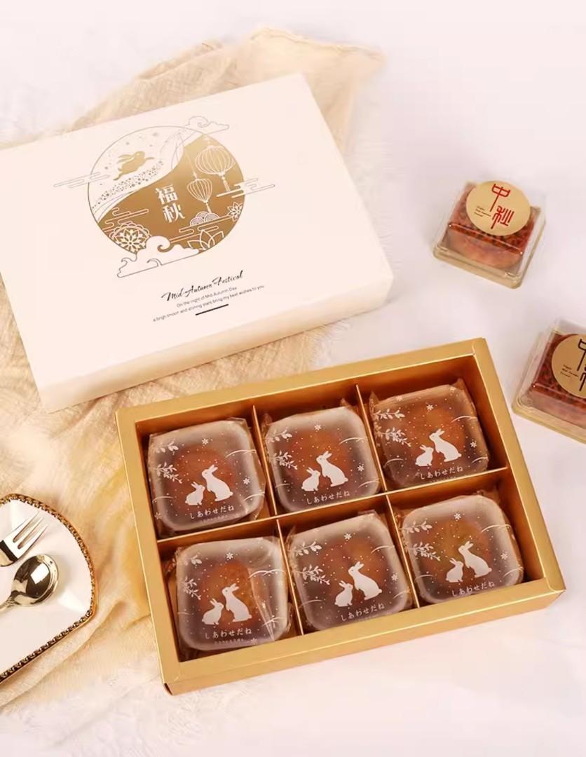Ready Stock ~ Mooncake Box Packaging Mooncake Gift Box Mooncake Food ...