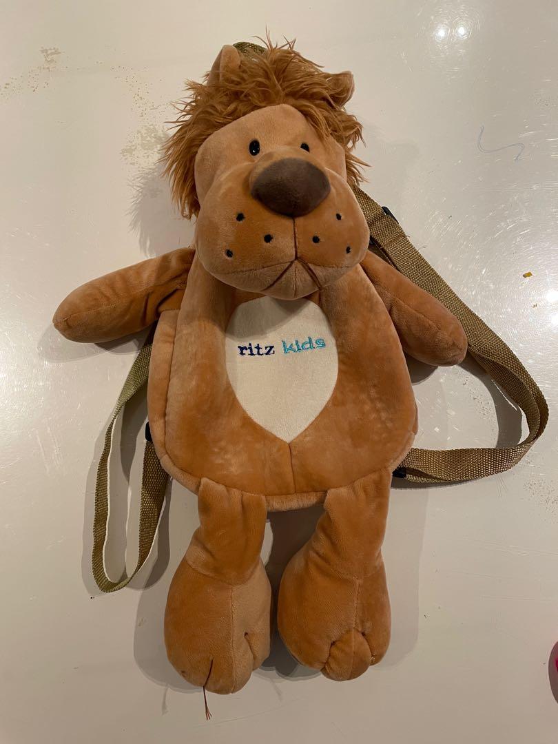 Ritz Kids Lion Backpack, Babies & Kids, Babies & Kids Fashion on Carousell
