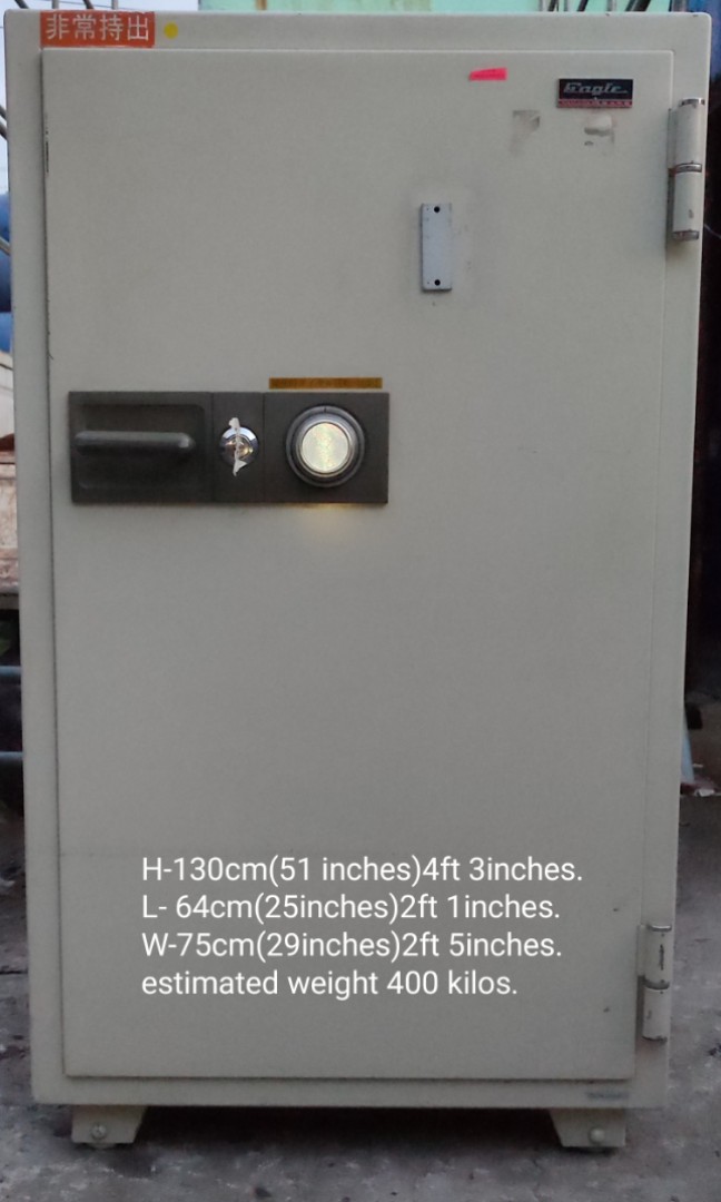 Safety vault Big Vault fireproof gun vault, Furniture & Home Living ...