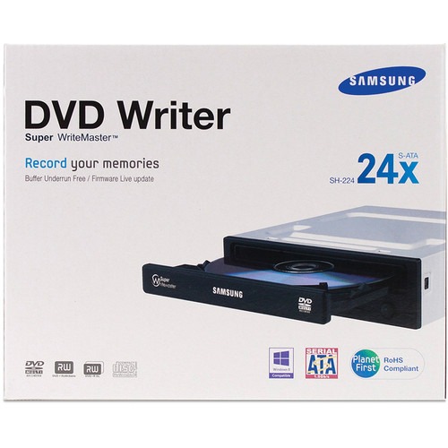 SATA DVD +/- RW 24x DVD Writer DVD DVDRW For Desktop Samsung SH-224DB ...