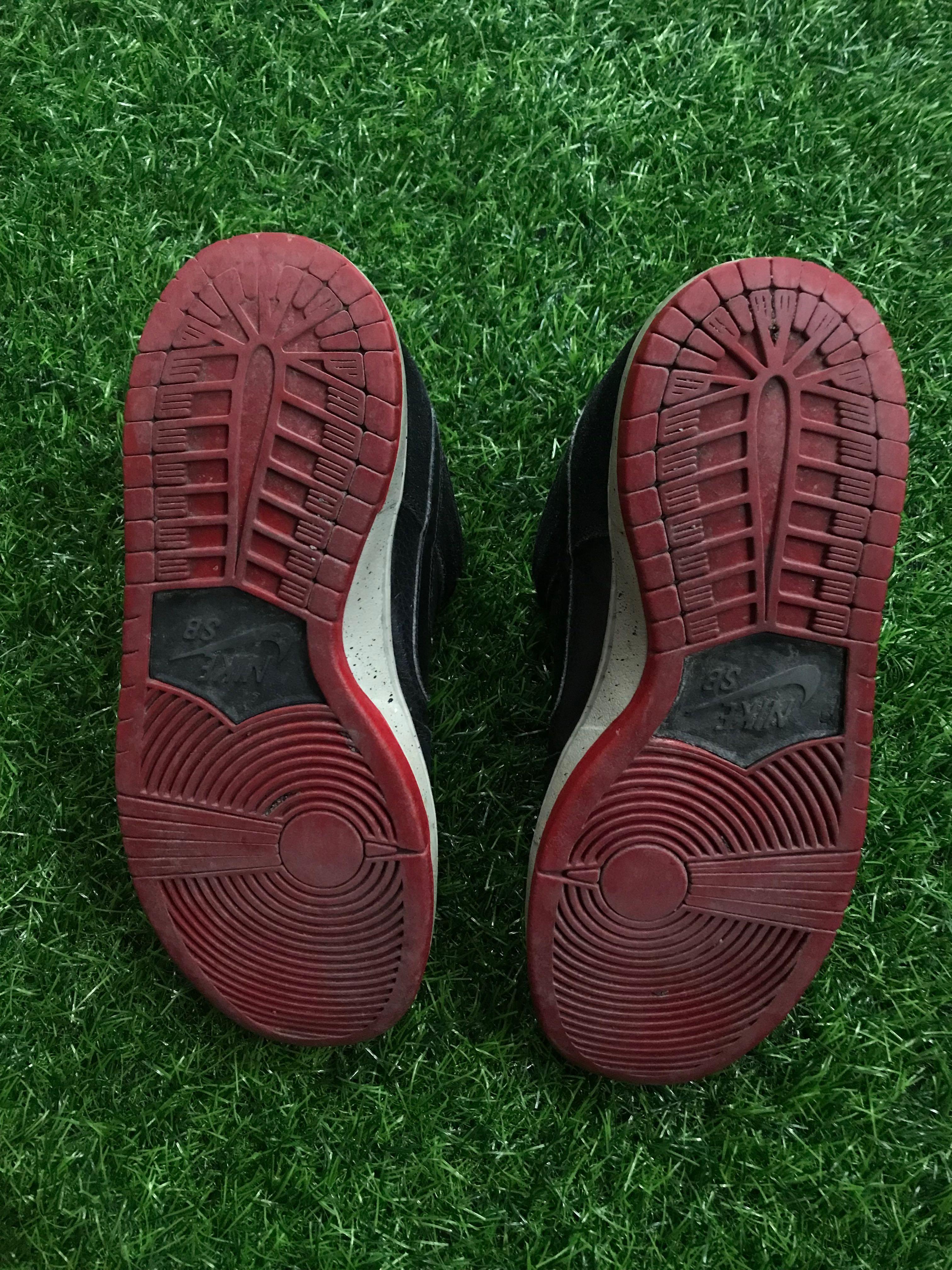 Sb dunk low black cement, Men's Fashion, Footwear, Sneakers on Carousell