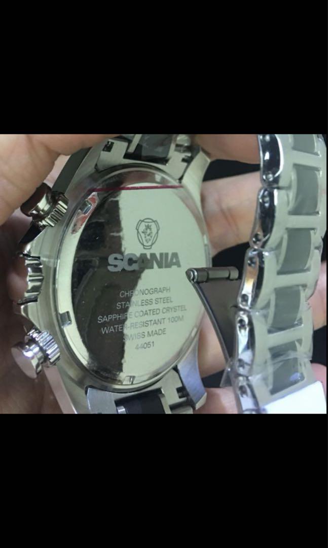 Scania Men Chrono Watch - Master, Men's Fashion, Watches & Accessories ...