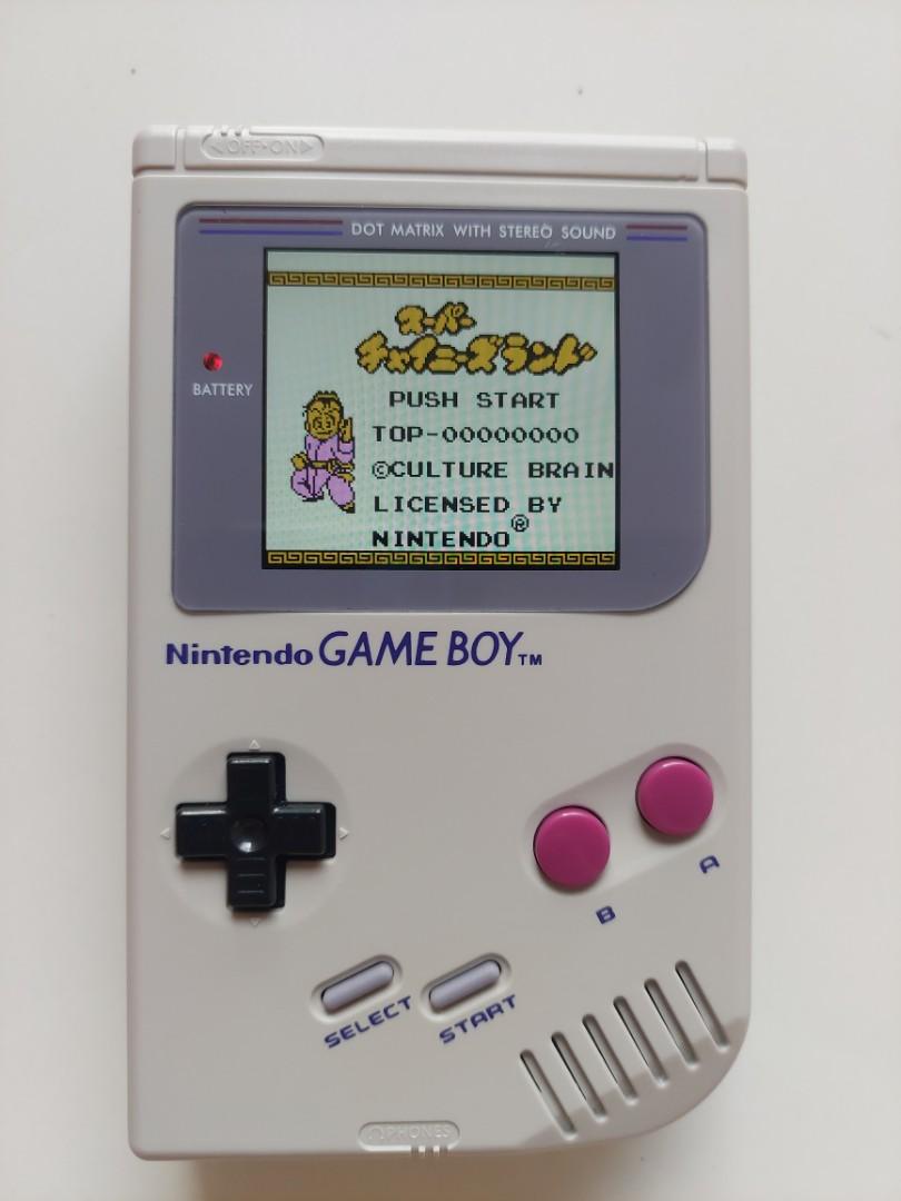 screen replacement Gameboy dmg game boy nintendo, Video Gaming, Video ...