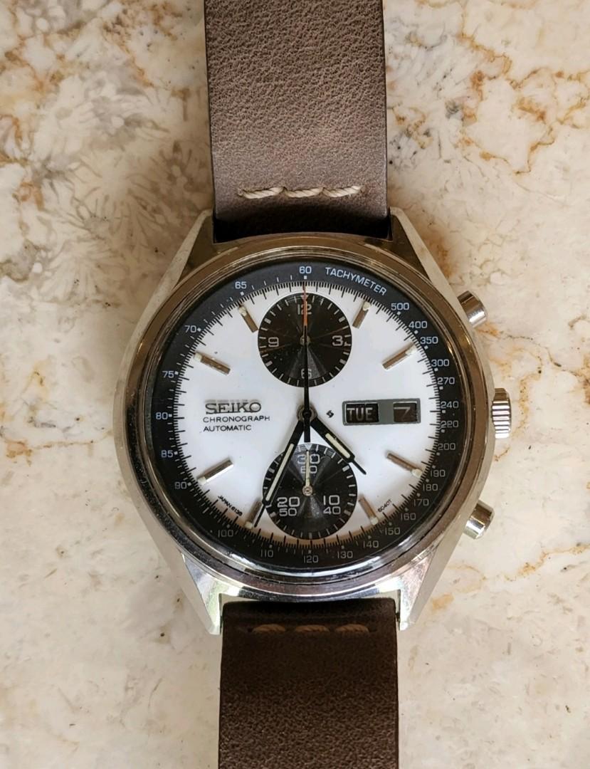 SEIKO 6138-8020 “Panda”, Barang Mewah, Jam Tangan di Carousell