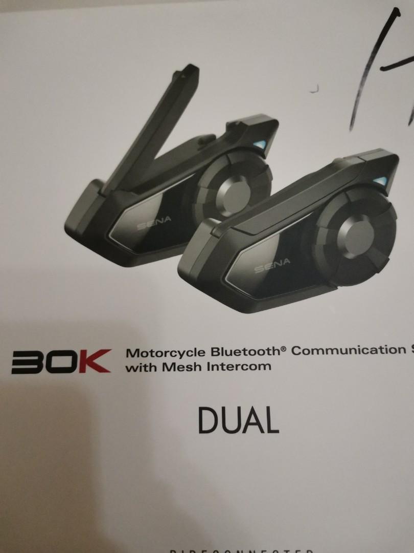Sena 30K Single Unit, Motorcycles, Motorcycle Accessories on Carousell