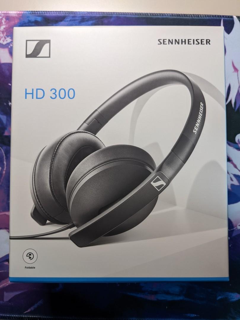 Sennheiser HD 300 Wired Overear Headphones, Audio, Headphones ...