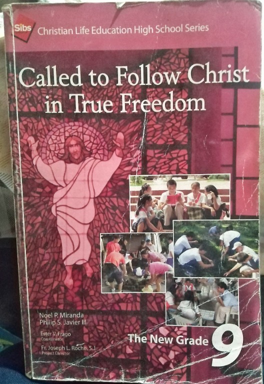Sibs Called to Follow Christ in True Freedom Grade 9 Religion, Hobbies ...