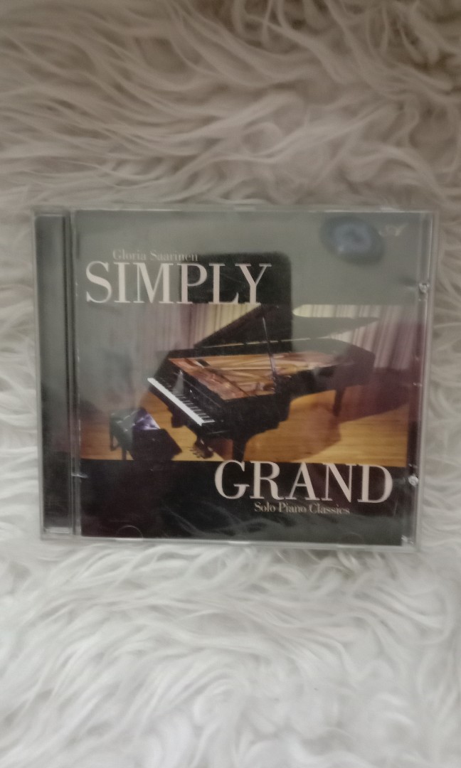 Simply grand | Gloria saarinen | solo piano classic, Musik & Media, CD ...
