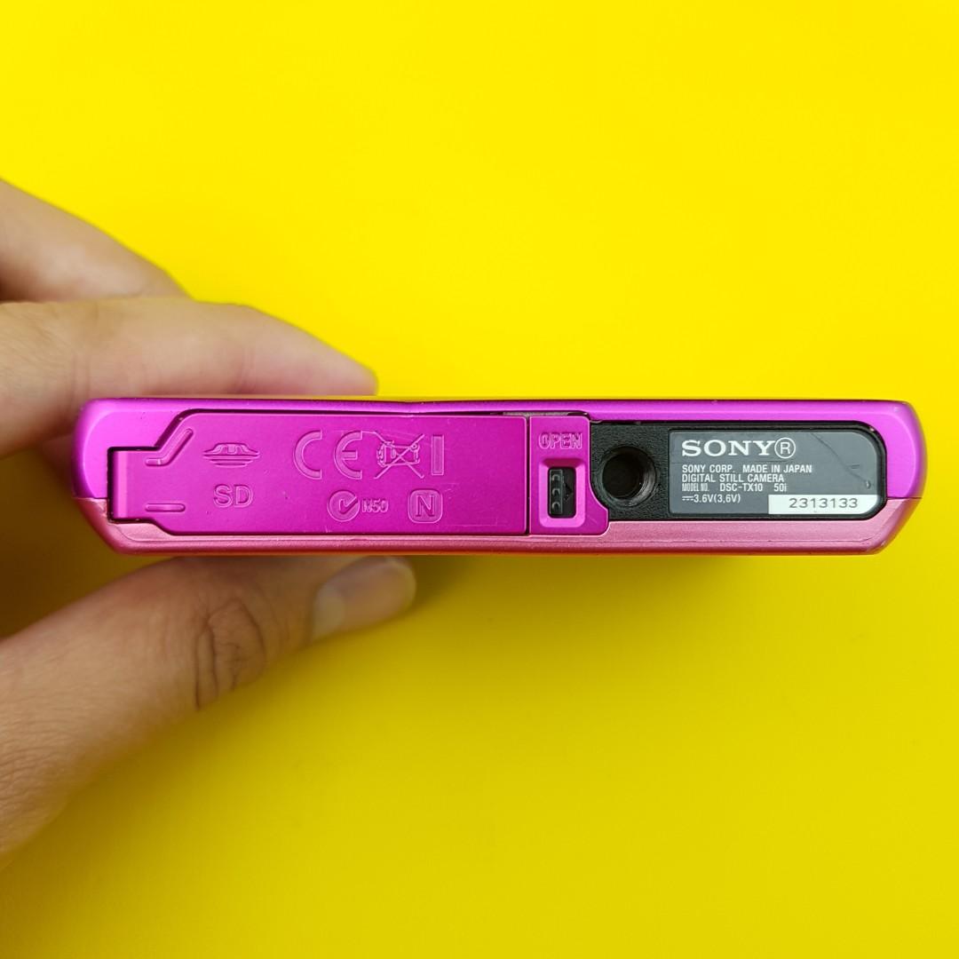 SONY CYBERSHOT DSC-TX10 (digicam/camdig/digital camera/pocket camera ...