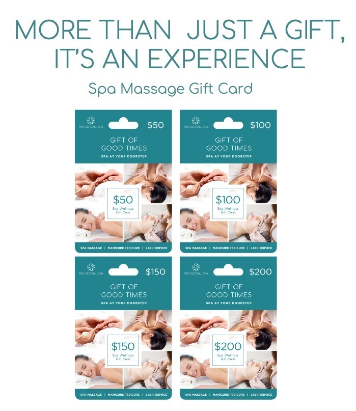 Spa Wellness Gift Card by The Outcall Spa, Lifestyle Services, Beauty ...