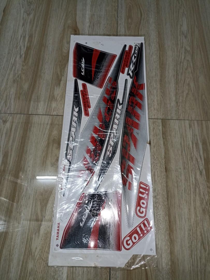 Sticker spark rx 135 lc v1 yamaha, Auto Accessories on Carousell