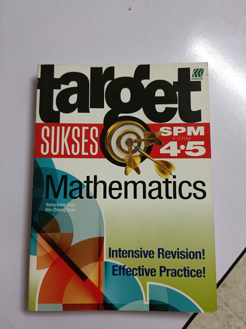 Target Sukses Spm form 4&5, Hobbies & Toys, Books & Magazines ...