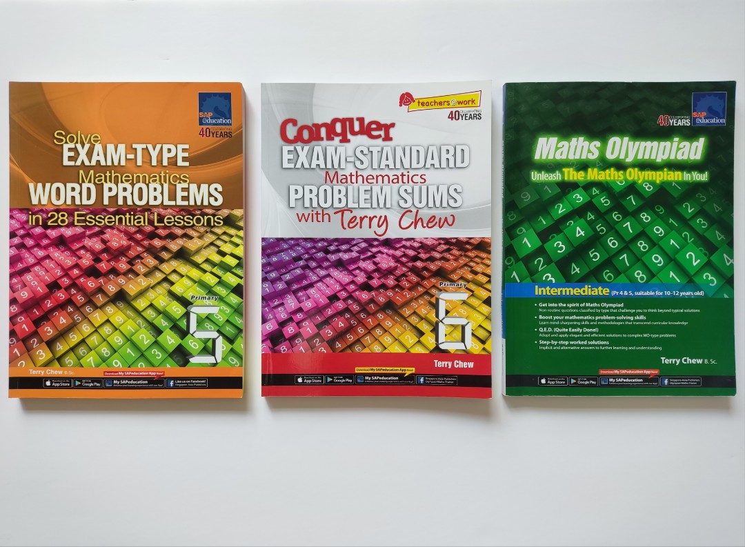 Terry Chew Math P5 P6 PSLE, Hobbies & Toys, Books & Magazines ...