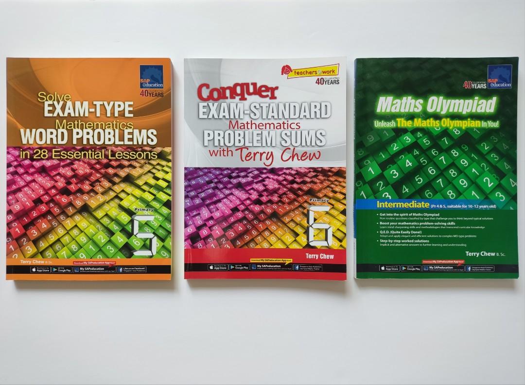 Terry Chew Math P5 P6 PSLE, Hobbies & Toys, Books & Magazines ...