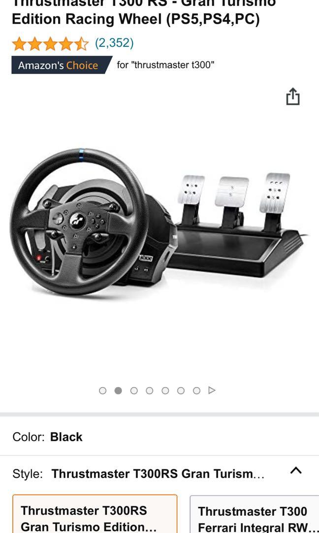 Thrustmaster Racing Simulator, Video Gaming, Gaming Accessories ...