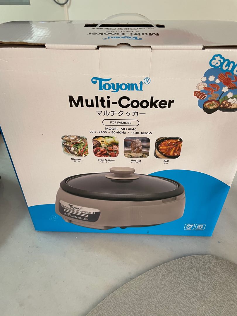 Toyomi Multi-Cooker MC 4646, TV & Home Appliances, Kitchen Appliances ...
