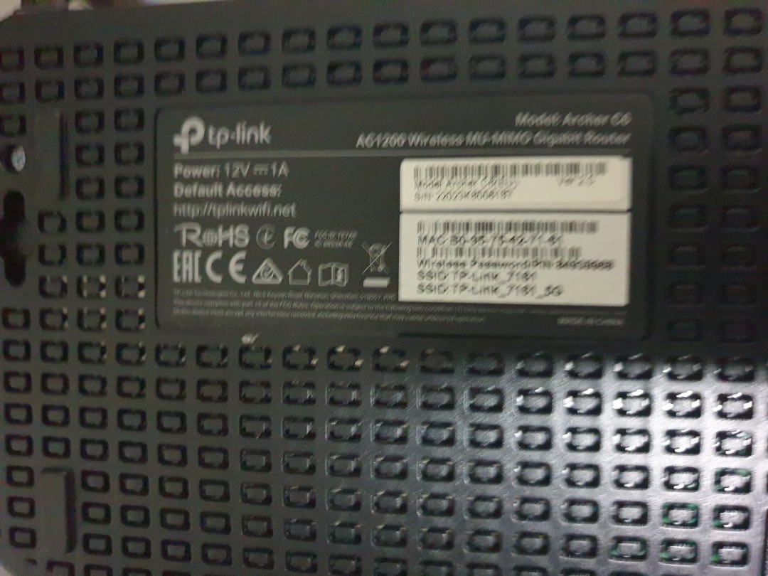 TP router, Computers & Tech, Parts & Accessories, Networking on Carousell