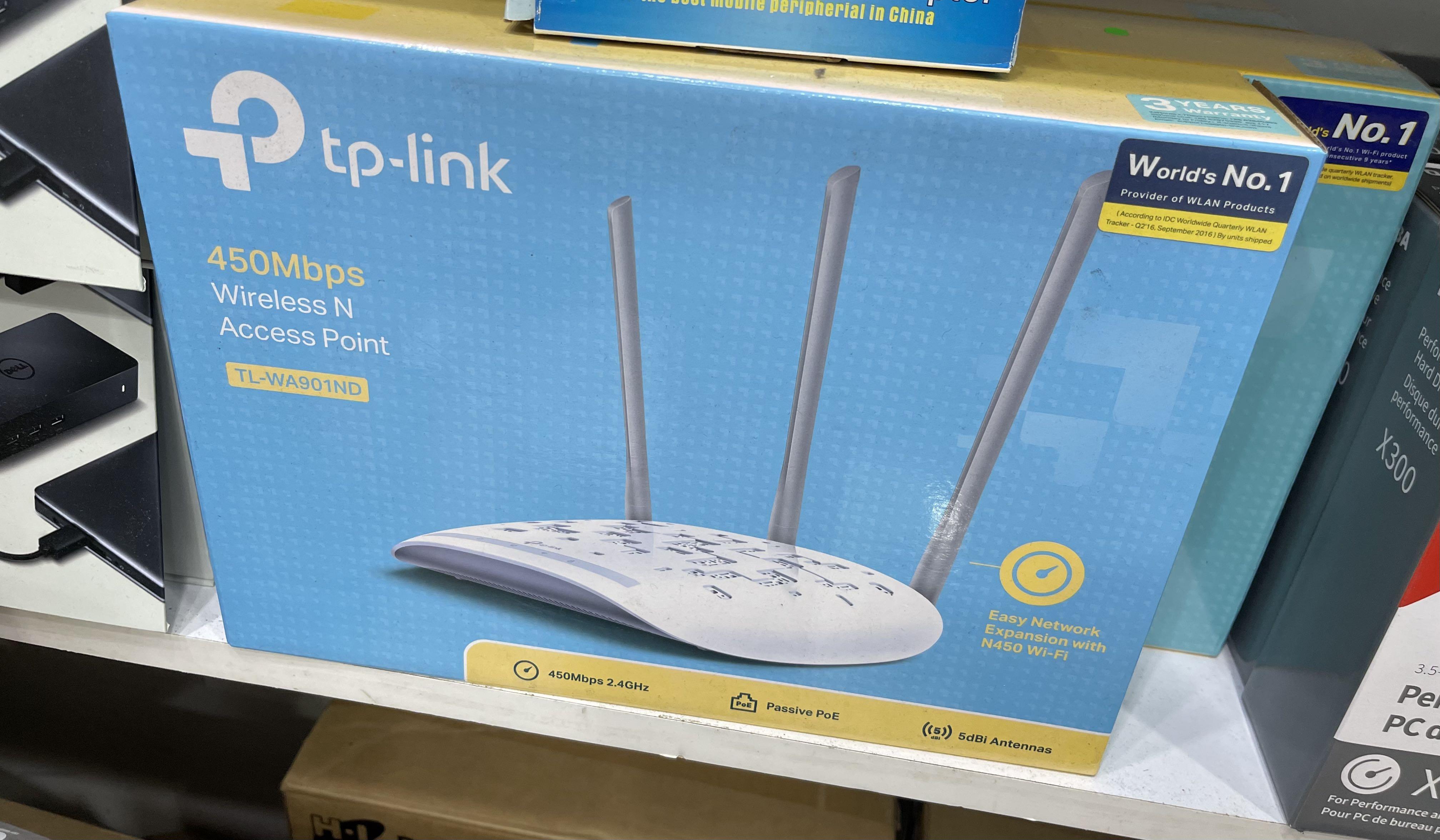 Tplink 450mps Accesspoint, Computers & Tech, Parts & Accessories, Networking on Carousell