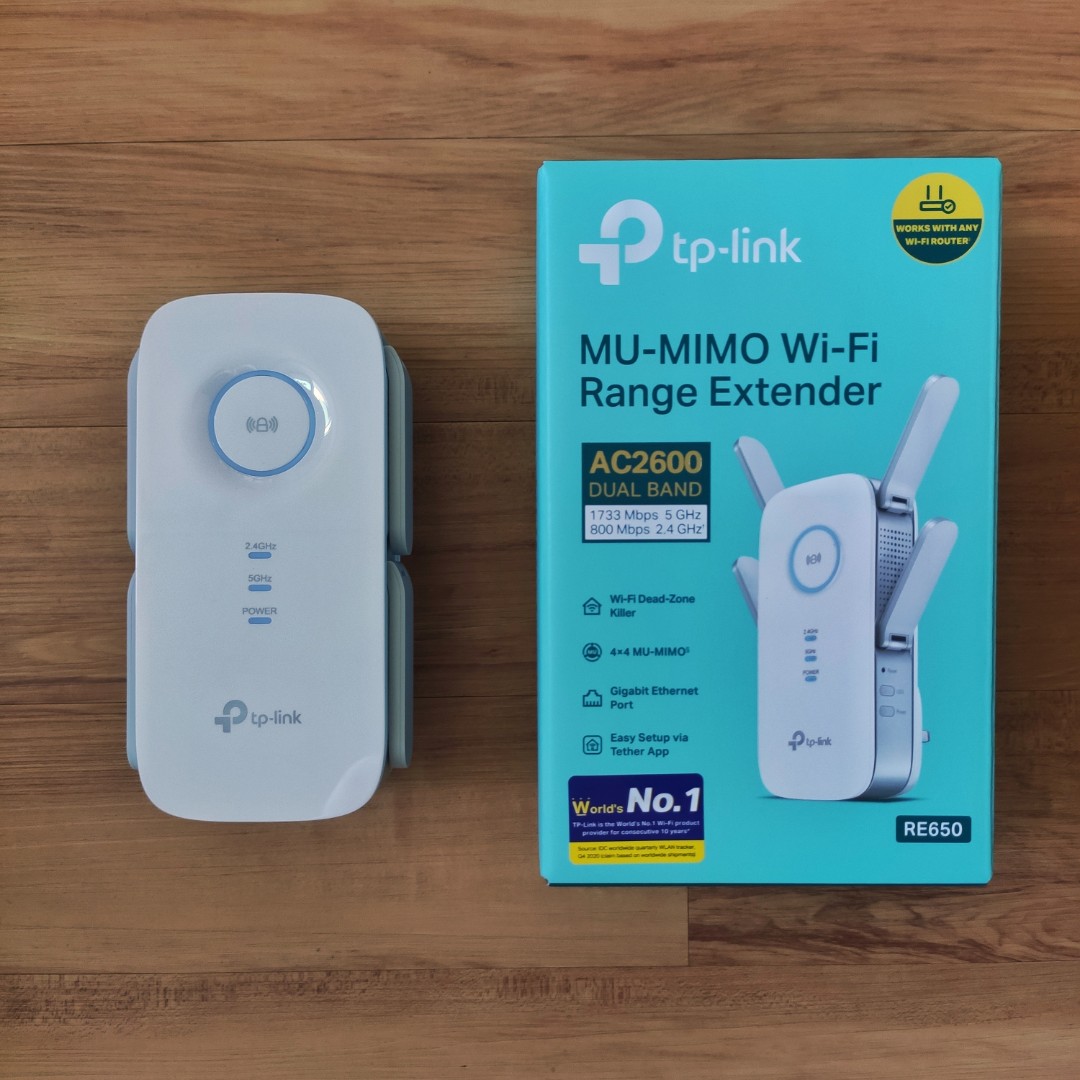 TP-Link AC2600 / RE650 Wi-Fi Extender, Computers & Tech, Parts ...