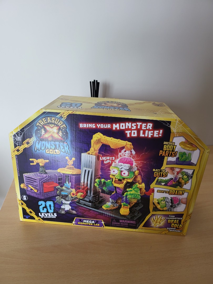 Treasure x mega monster lab gold, Hobbies & Toys, Toys & Games on Carousell