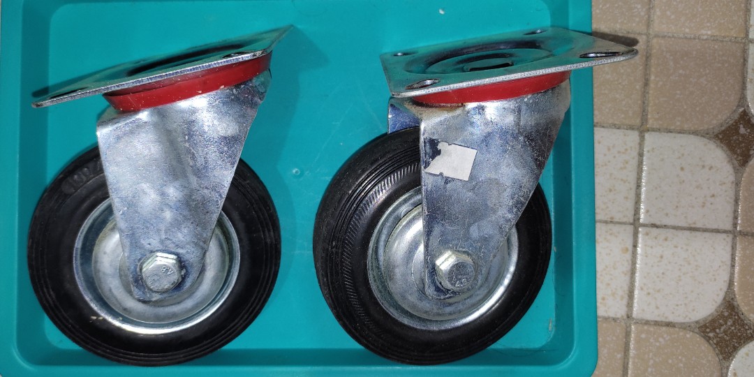 Trolley wheel, Furniture & Home Living, Home Improvement & Organisation ...