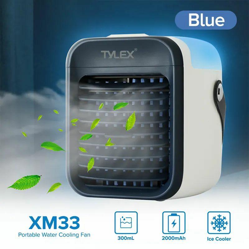 TYLEX XM33 Portable Mini Multi-Function Water Air Cooling Mini Fan 3 ...