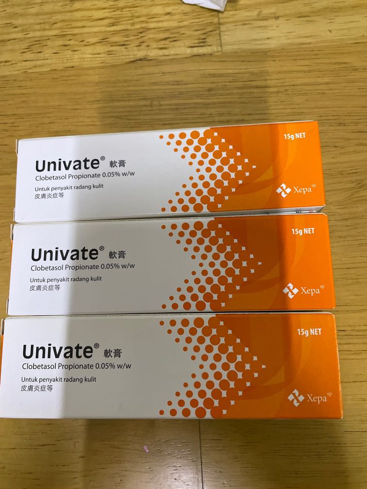 Univate - Clobetasol Propionate 0.05%, Health & Nutrition, Medical ...