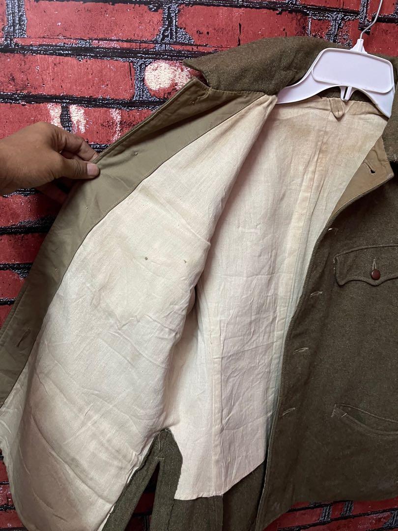 Vintage 1940's WW2 japanese army jacket, Men's Fashion, Coats, Jackets ...