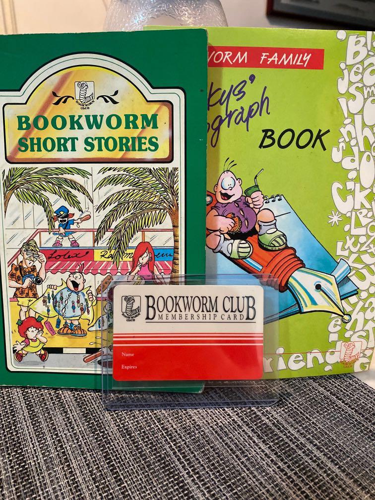 Vintage Bookworm Member Card and Book, Hobbies & Toys, Toys & Games on ...