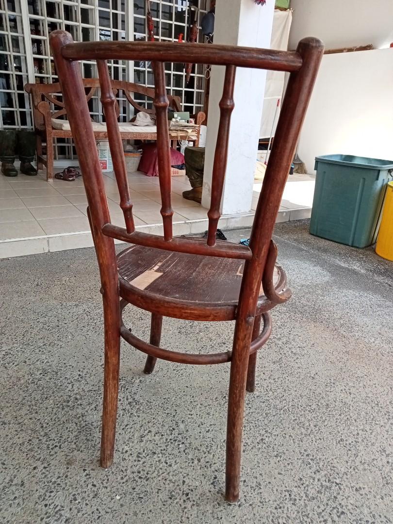 Vintage Kopitiam chair, Furniture & Home Living, Furniture, Chairs on ...