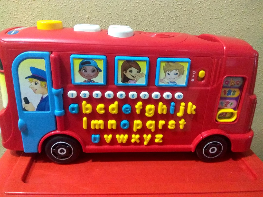 VTECH Playtime Bus, Hobbies & Toys, Toys & Games on Carousell