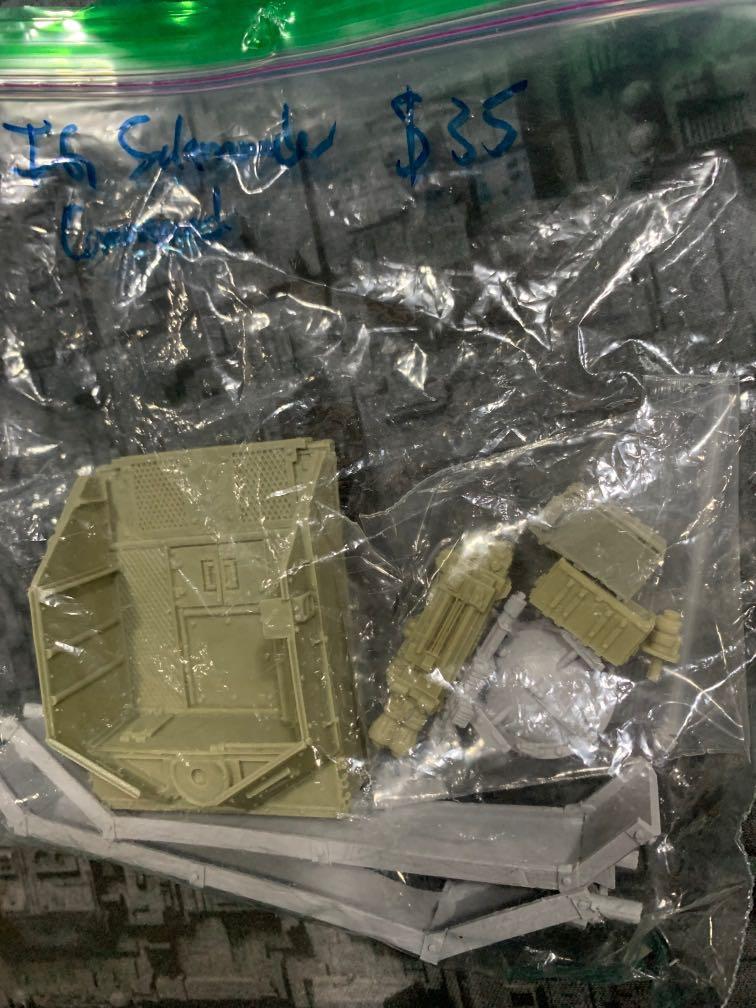 Warhammer 40,000 40k ig salamander command tank addon, Hobbies & Toys ...