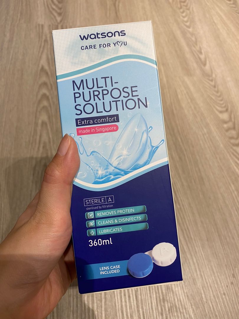 BNIB Watsons Multi Purpose Solution, Beauty & Personal Care, Vision Care on Carousell