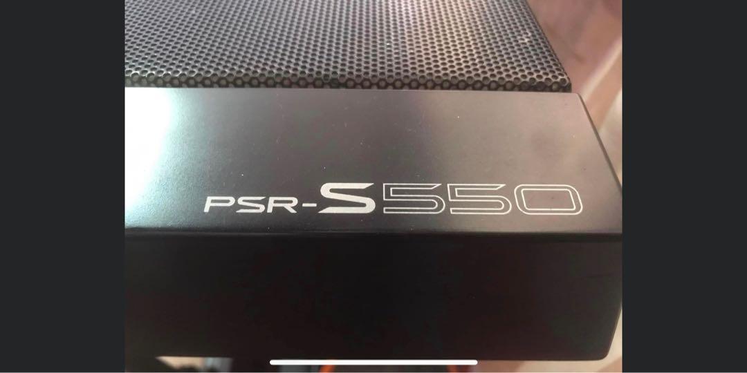 YAMAHA PSR-S550B Workstation keyboard / Digital Piano, Hobbies & Toys ...