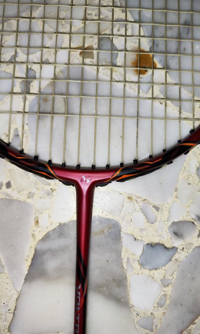 YONEX Voltric 80 E-Tune Badminton Racket, Sports Equipment, Sports & Games, Racket & Ball Sports ...