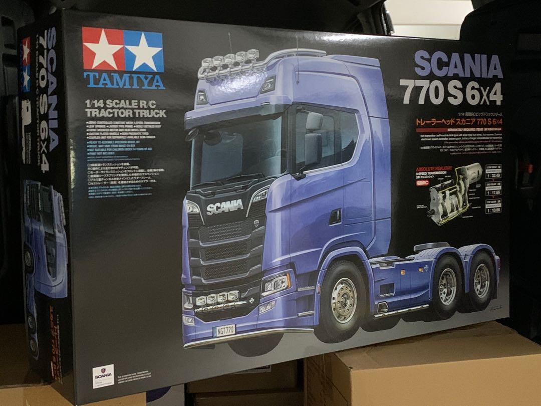 1/14 Tamiya 56368 Scania 770 S 6X4, 興趣及遊戲, 玩具 & 遊戲類 - Carousell